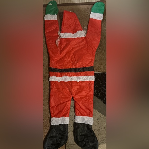 Gemmy | Holiday | Gemmy Brand Life Size Santa Wall Facing Hanging ...